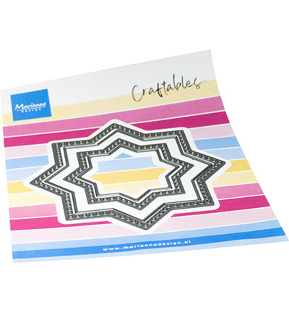 Marianne Design Craftables Open Star Set (CR1702) - Paperpads.nl