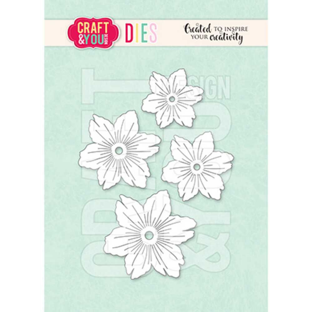 Craft & You Dies Sweet Flowers (CW360) - Paperpads.nl