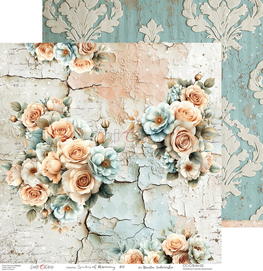 Craft O'Clock Sprites of Harmony 8x8 Inch Paper Set (CC-C78-SH-07 ...