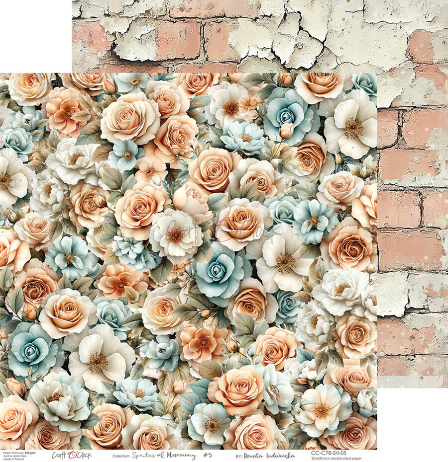Craft O'Clock Sprites of Harmony 8x8 Inch Paper Set (CC-C78-SH-07 ...