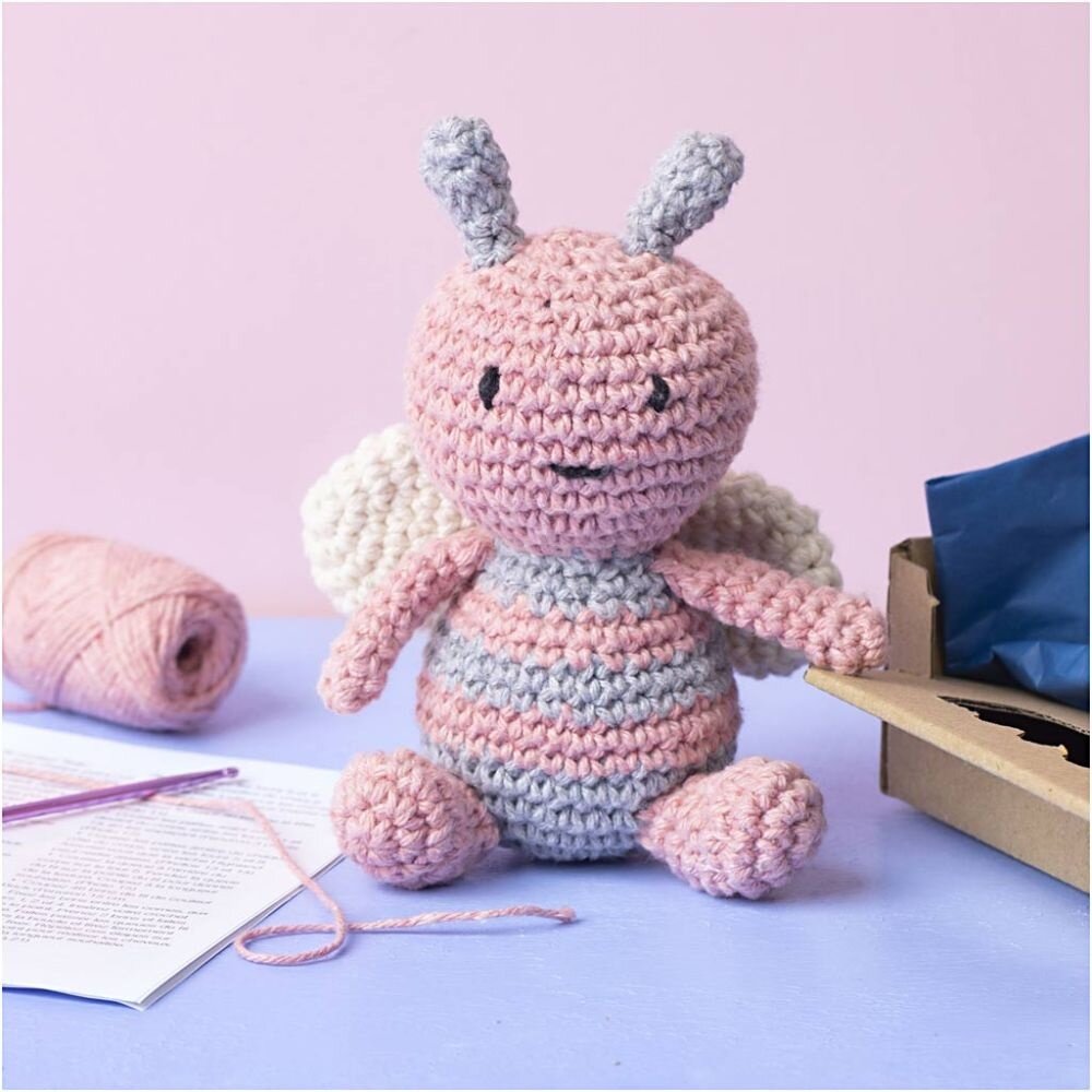 Creative Company Hobbyset Haken Honingbij (977874) - Paperpads.nl
