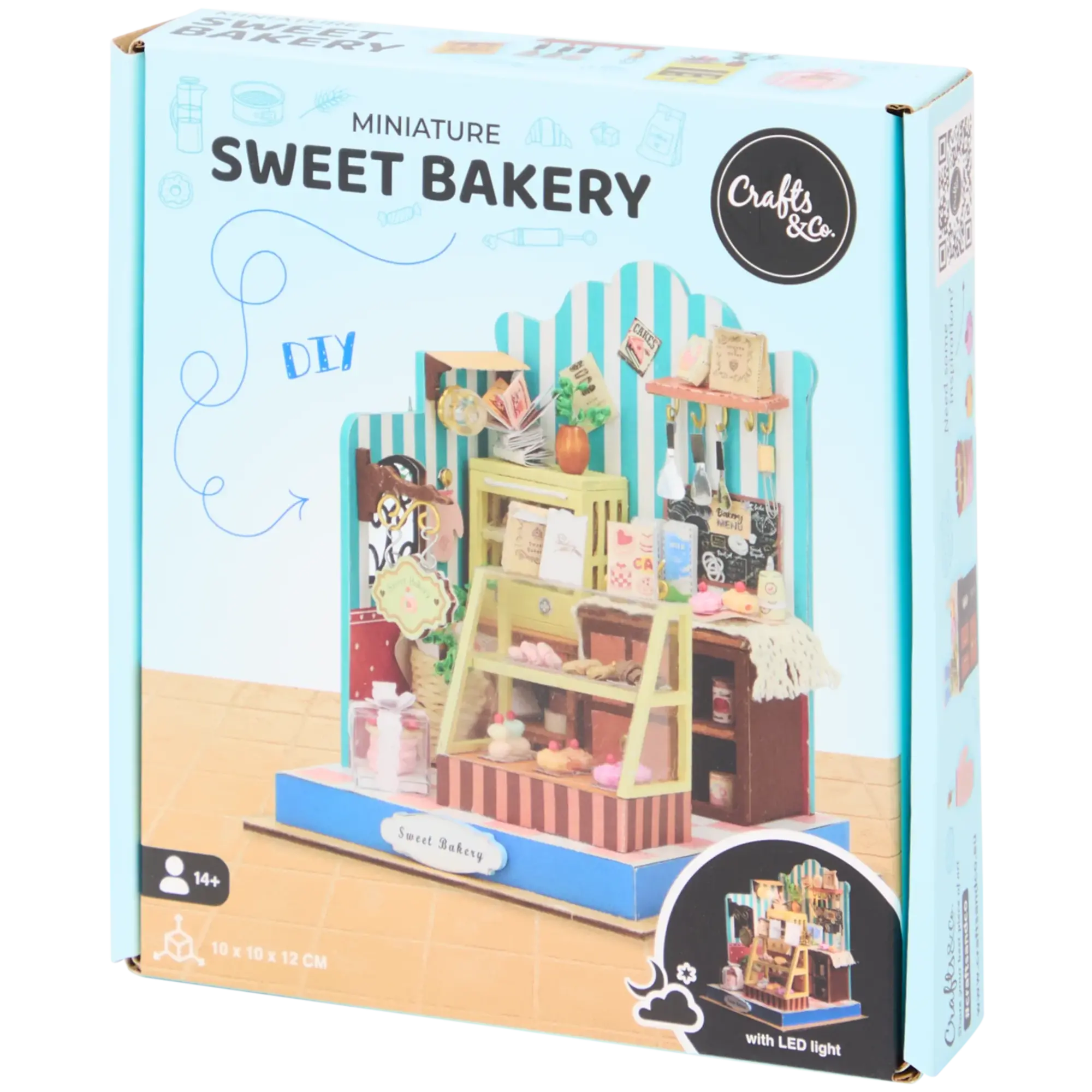 Crafts & Co. DIY Miniature Sweet Bakery (3210821) - Paperpads.nl