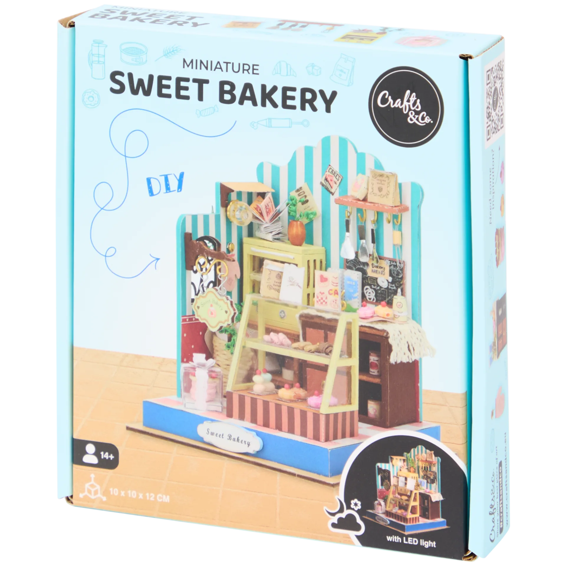 Crafts & Co. DIY Miniature Sweet Bakery (3210821) - Paperpads.nl