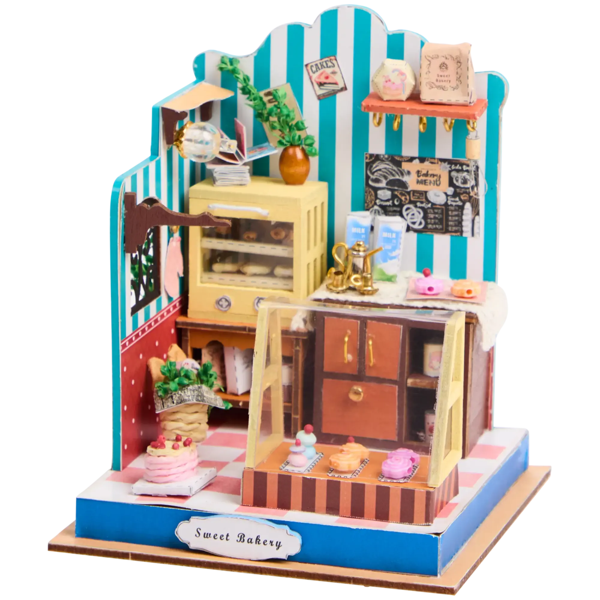 Crafts & Co. DIY Miniature Sweet Bakery (3210821) - Paperpads.nl