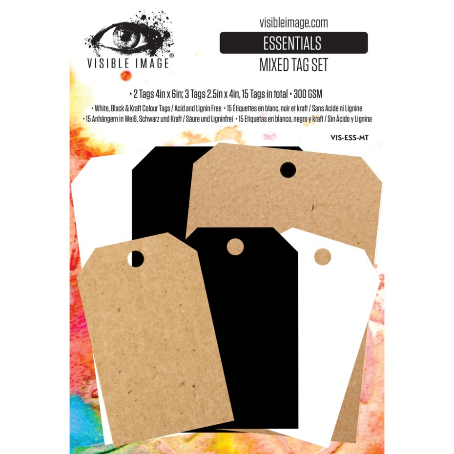 Visible Image Change Essentials Mixed Tag Set (VIS-ESS-MT) - Paperpads.nl