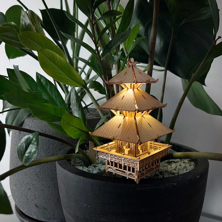 Tiny Treehouse Temple of Serenity (T-TM-SRNY-S-X) - Paperpads.nl