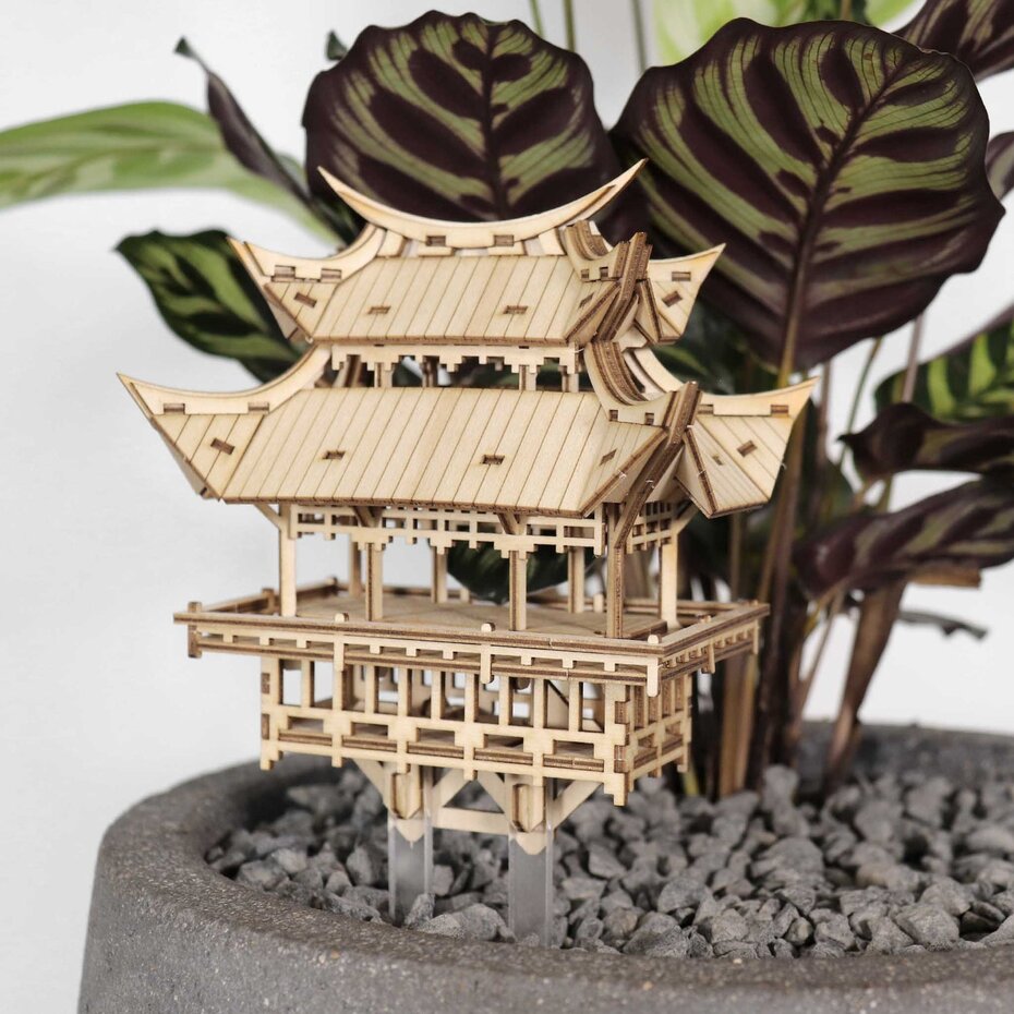 Tiny Treehouse Temple of Gratitude (T-TM-GRTD-S-X) - Paperpads.nl