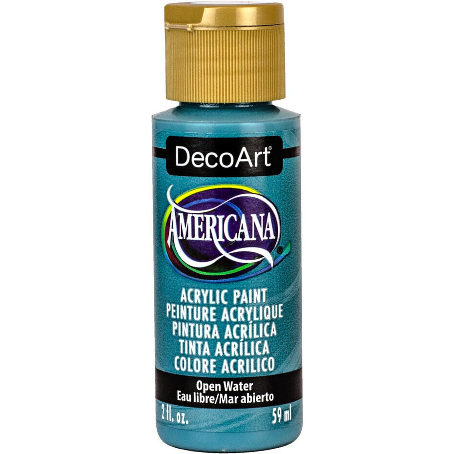 DecoArt Americana Acrylic Paint Open Water (DA374) - Paperpads.nl