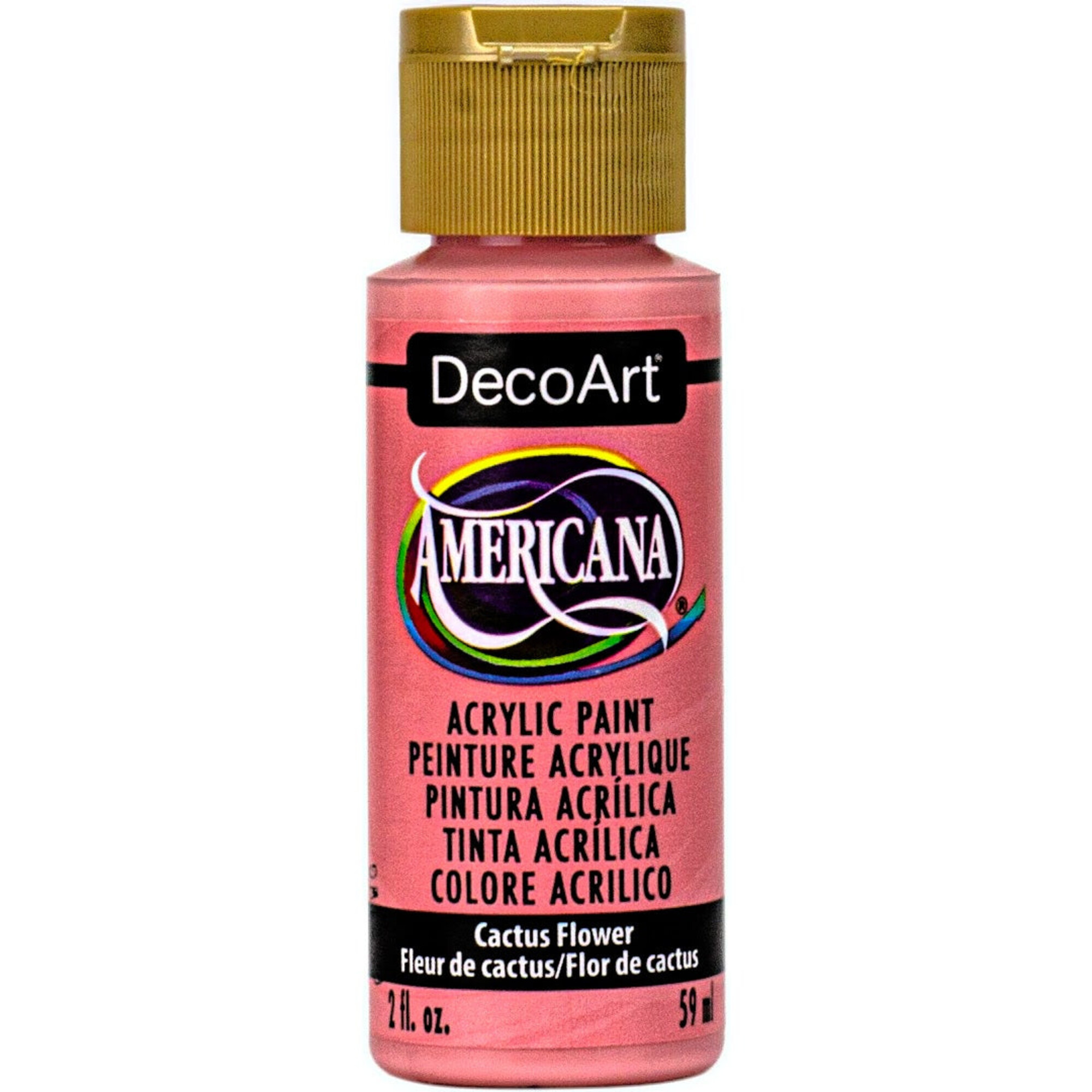DecoArt Americana Acrylic Paint Cactus Flower (DA384) - Paperpads.nl