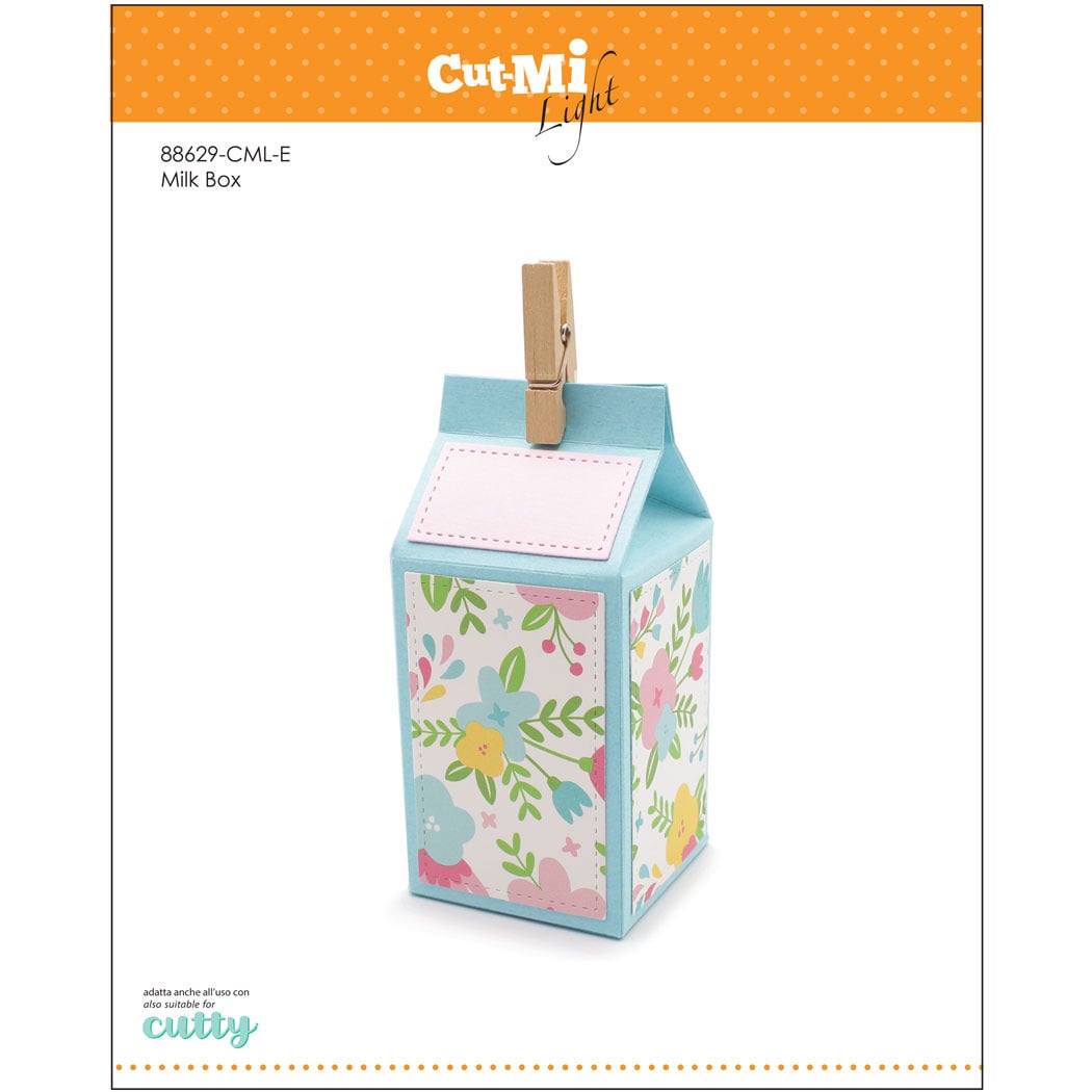 Impronte d'Autore Milk Box Dies (88629-CML-E) - Paperpads.nl
