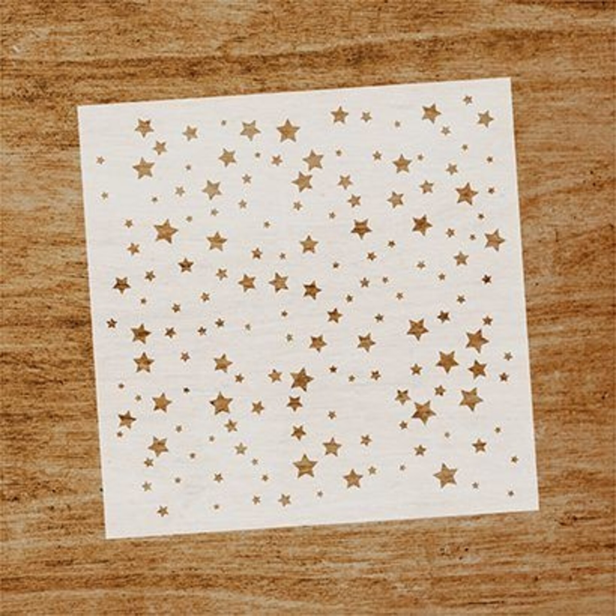 Evyre Scrapbooking Stars 6x6 Inch Masking Stencil (ST020) - Paperpads.nl