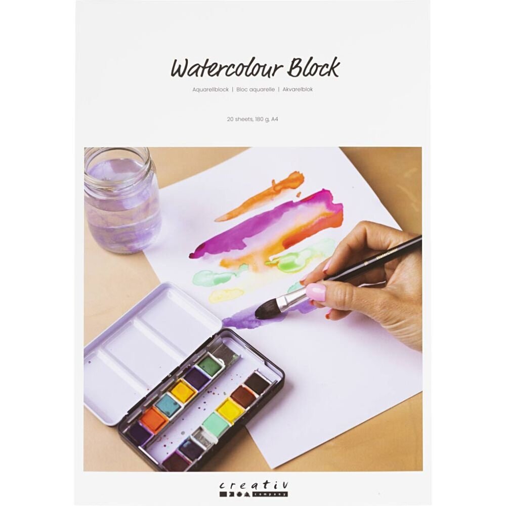 Creative Company Watercolour Block A4 (22107) - Paperpads.nl