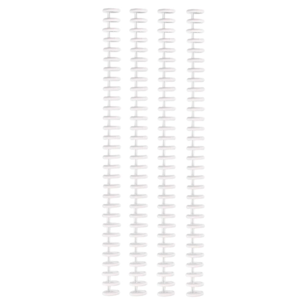 Vaessen Creative Bind Easy Click Binding Spines White(12mm) (2021-410 ...