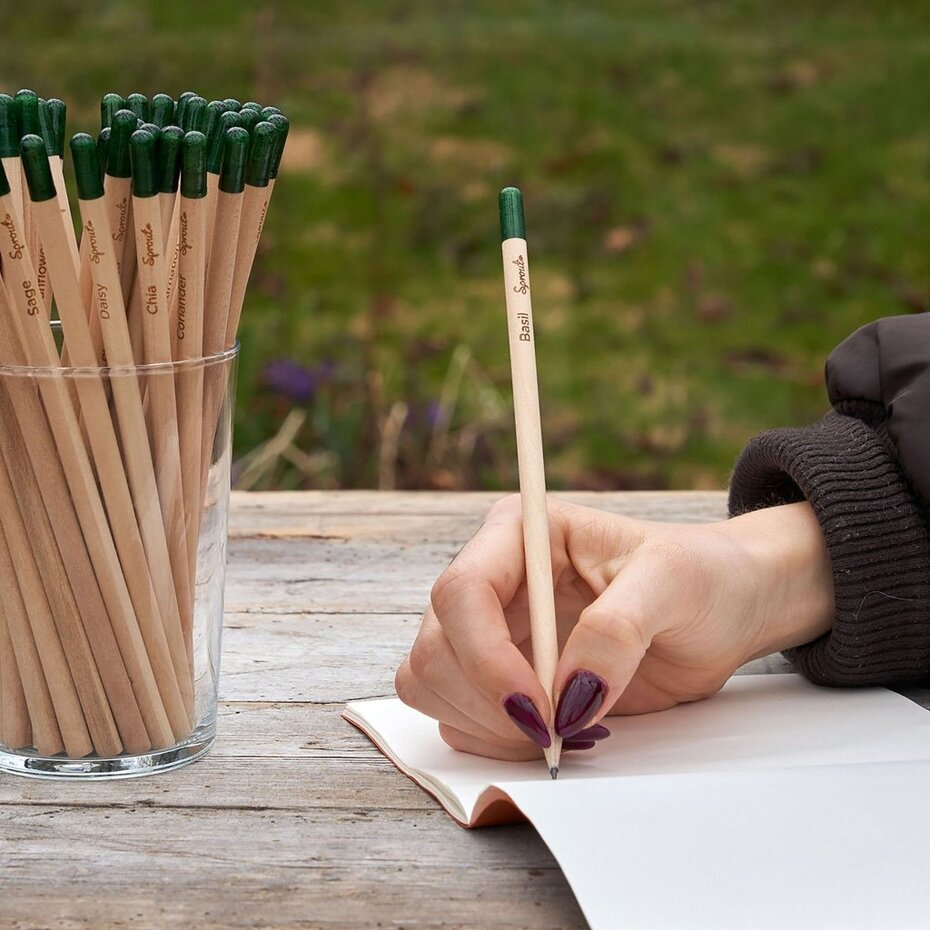 Sprout World Plantable Pencils Original 8 Pack - Paperpads.nl