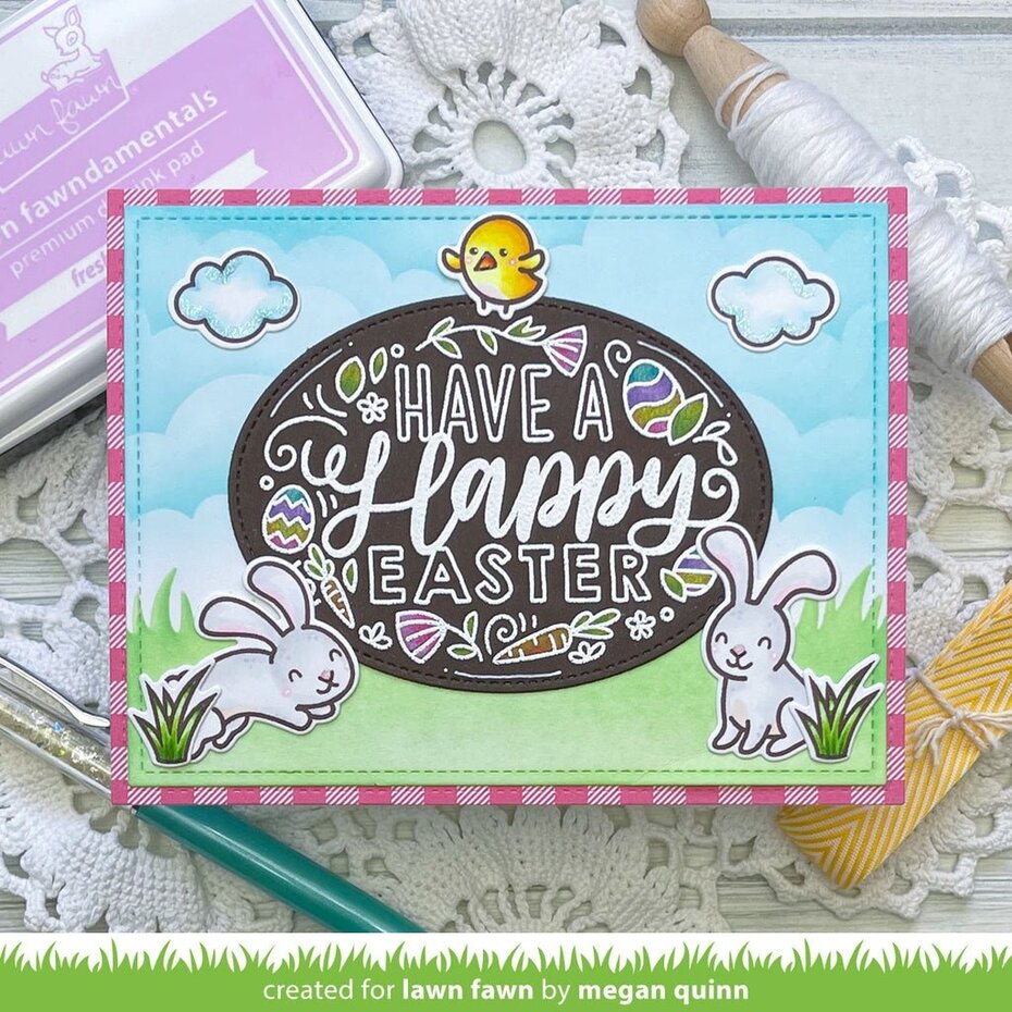 Lawn Fawn Giant Easter Messages Clear Stamps (LF2784) (OUTLET ...