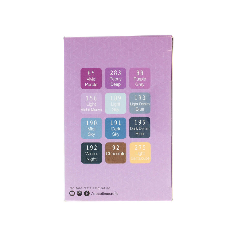 DécoTime Luminous Horizons WAVE Alcohol Markers (3005439) - Paperpads.nl