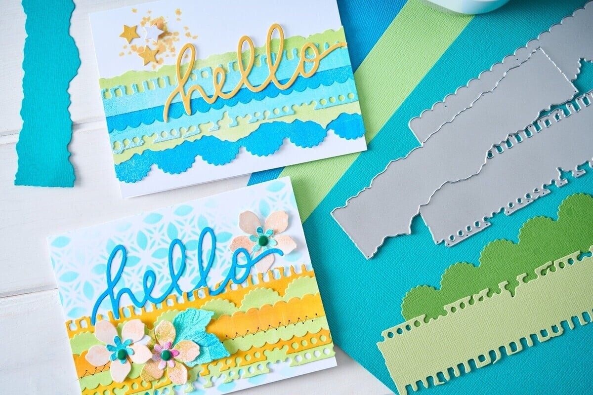 Sizzix Vicki Boutin Thinlits Die Set Double Edgers (667072) - Paperpads.nl