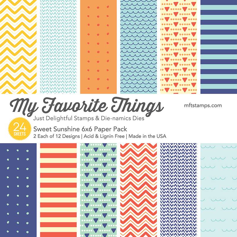 My Favorite Things Sweet Delightful 6x6 Inch Paper Pack (EP-26 ...