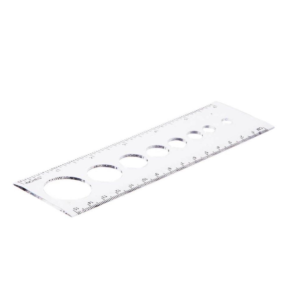 Circle Size Ruler - Paperpads.nl