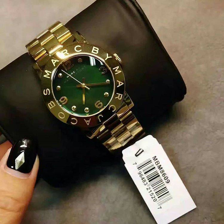 MARC by MARC JACOBS DAMENUHR NEU WATCH ZIRKONIA AMY goldfarben PERLMUT ...