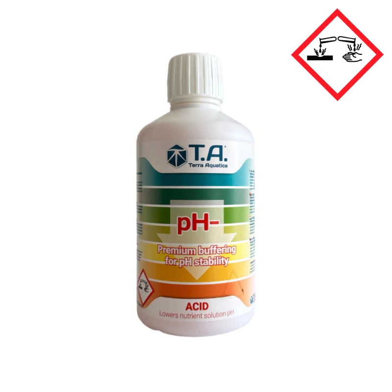 T.A. (GHE) pH Down - pH-Regulator, 0.5 Liter - EcoGardenShop.com
