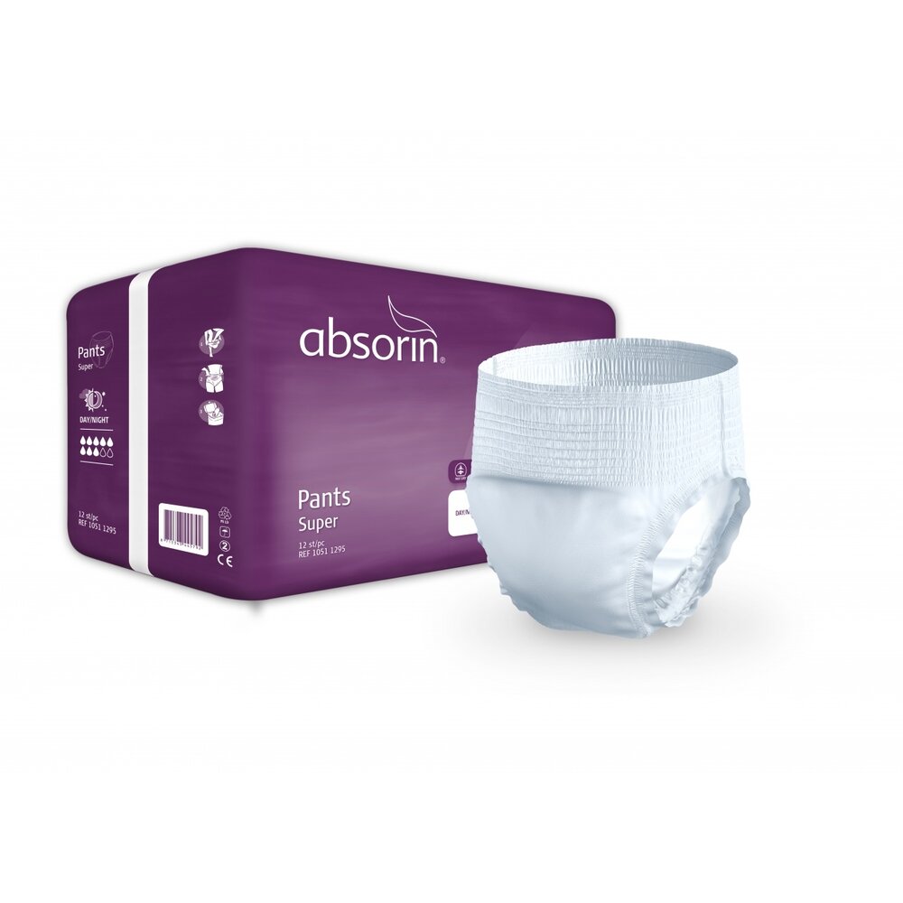 Incontinentie broekjes Absorin Super maat XL - De Boer Dental