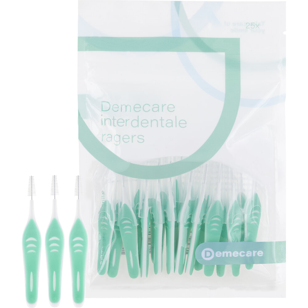 Ragers interdentaal 0.60 mm Groen 25 stuks - De Boer Dental