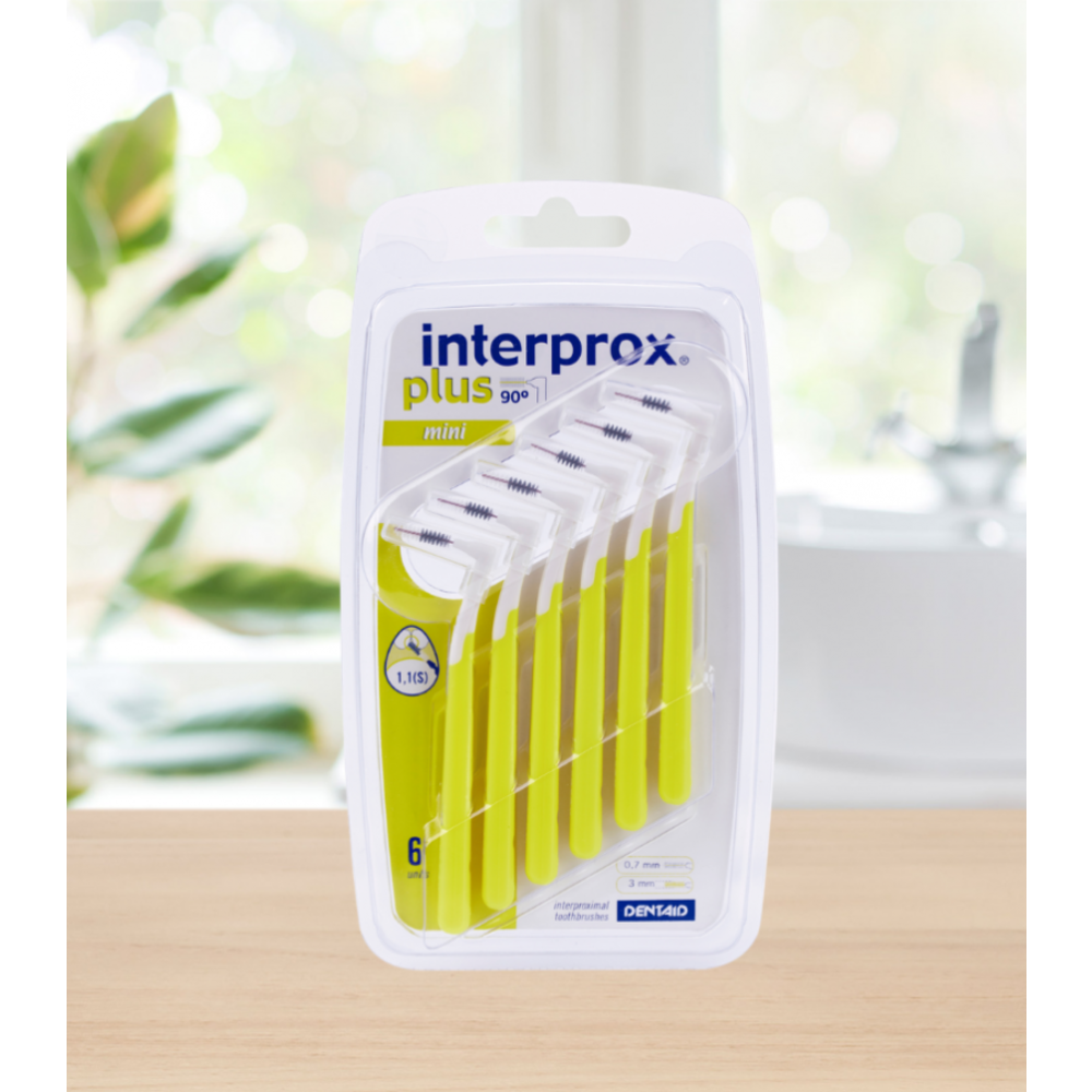 Interprox Ragers Plus mini 3mm Geel - De Boer Dental