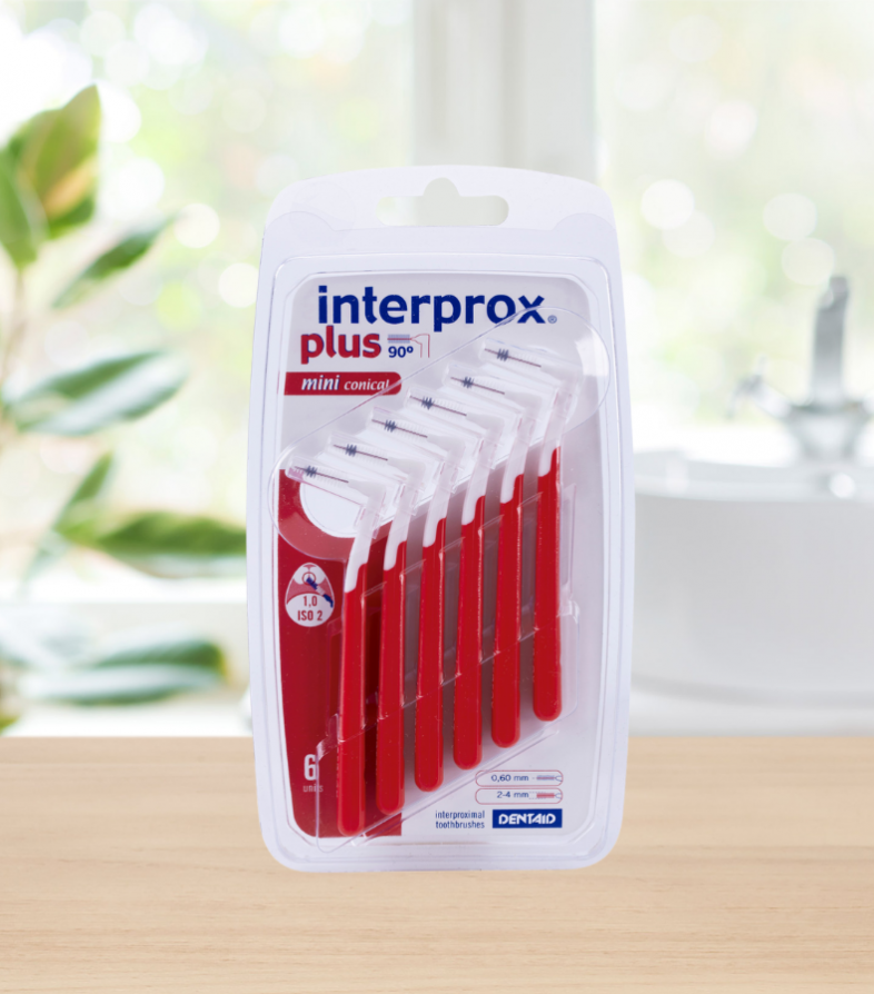Interprox Ragers Plus mini 2-4mm Conical Rood - De Boer Dental