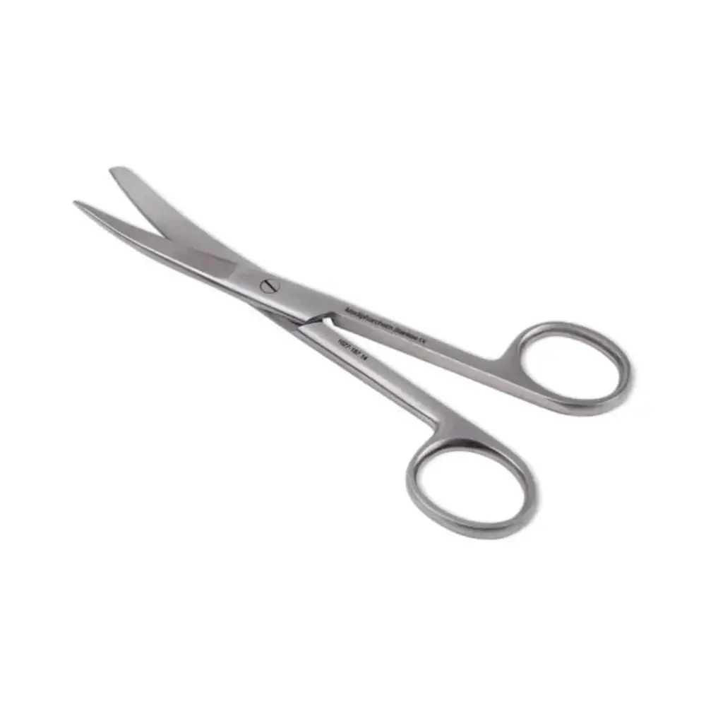 Chirurgische schaar 14 cm spits/stomp RVS - De Boer Dental