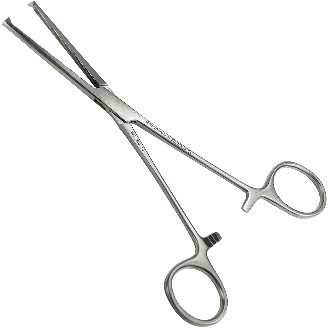 Arterieklem Kocher 18 cm – Recht - De Boer Dental