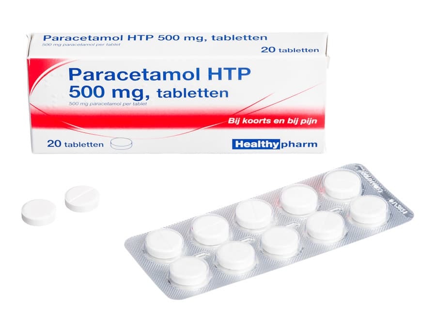 Paracetamol HTP 500 mg – 20 Tabletten - De Boer Dental