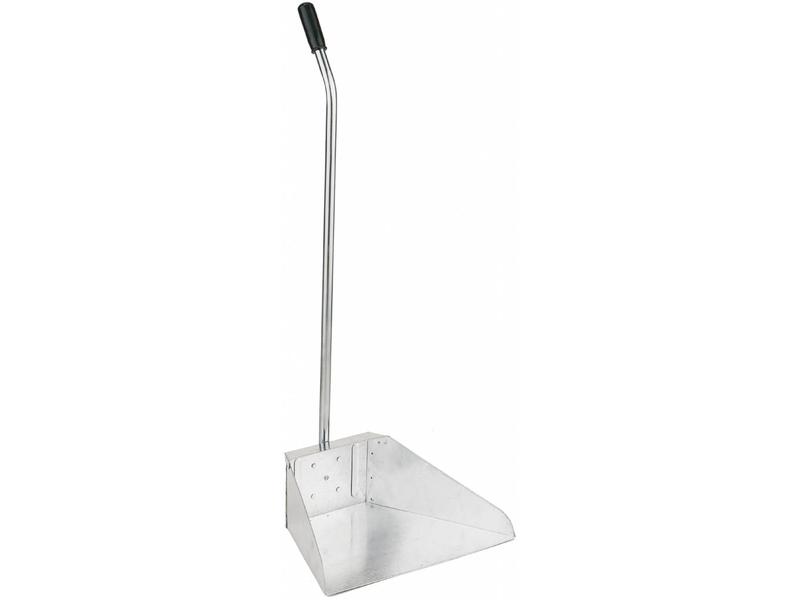 Vuilblik Metaal Verzinkt met lange steel - Megatip.be