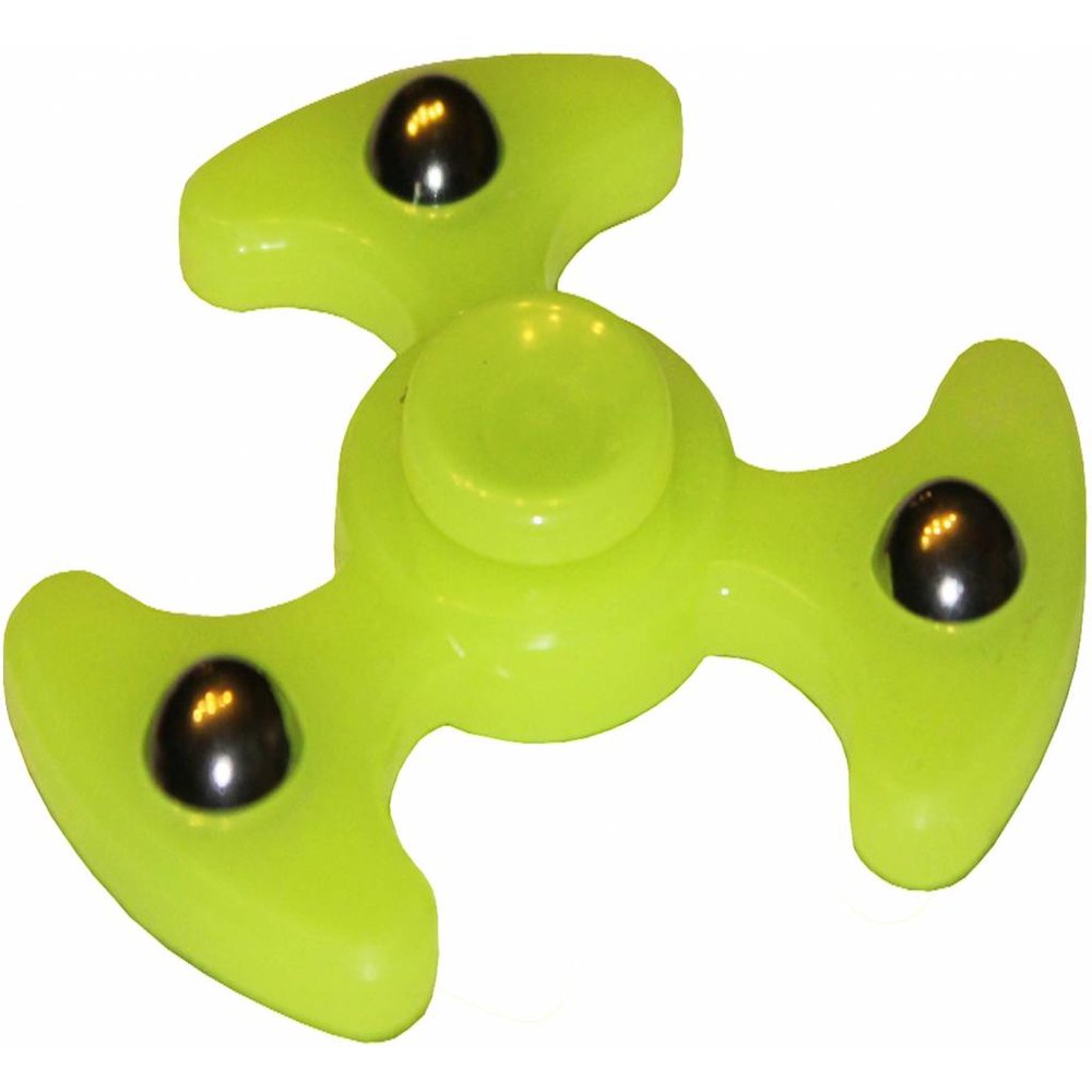 Hand spinner 3 balls Fluo groen | Megatip.be