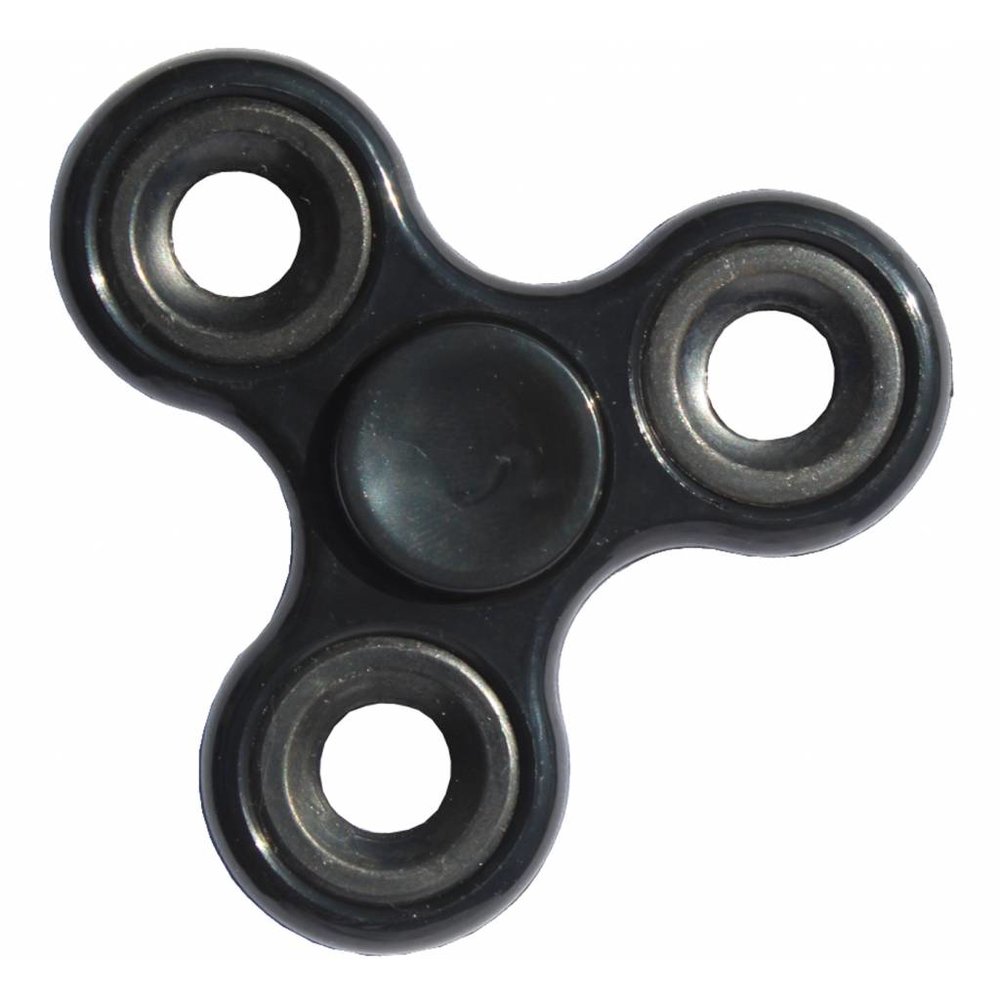 Hand spinner Classic Zwart / Solid | Megatip.be