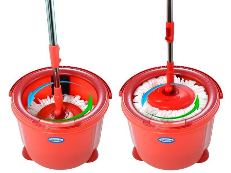 Spinner Mop Circular - Rood - Megatip.be