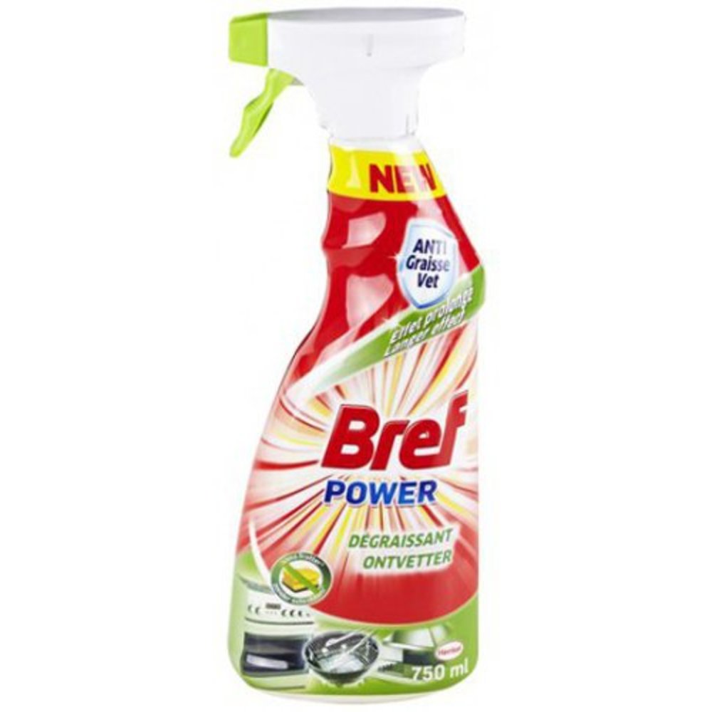 Bref Power ontvetter spray 750ml | Megatip.be