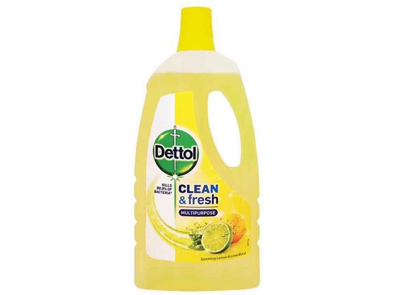 Dettol Allesreiniger - Clean & Fresh - Lemon & Lime 1 liter - Megatip.be