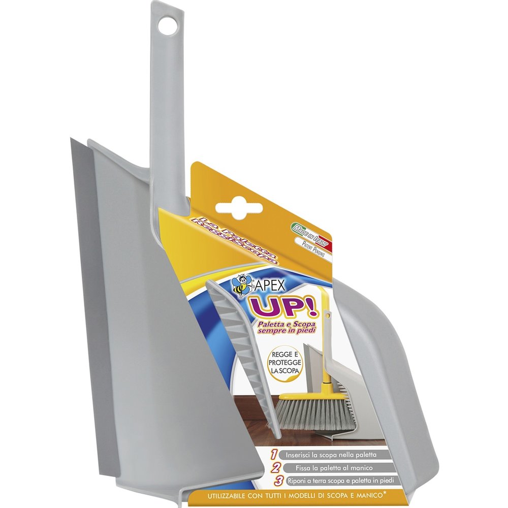 Vuilblik UP met steelhouder | Megatip.be