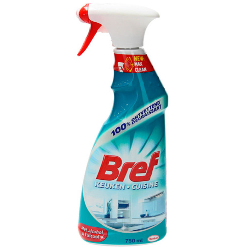 Bref Power ontvetter spray 750ml - Megatip.be