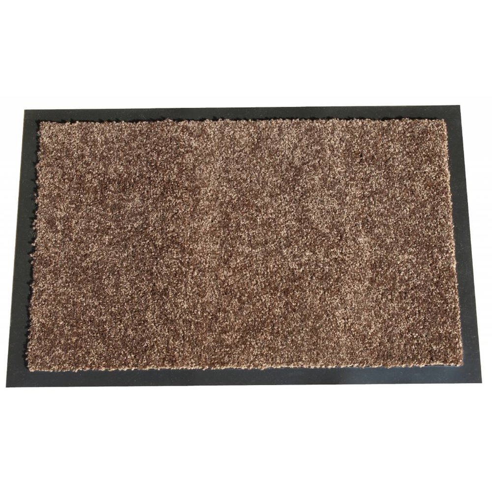 Wasbare schoonloopmat Bruin 40x60 cm. | Megatip.be Wasbare schoonloopmat Bruin 40x60 cm. | Megatip.be