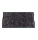 Wasbare schoonloopmat Zwart 60x90 cm. - Megatip.be