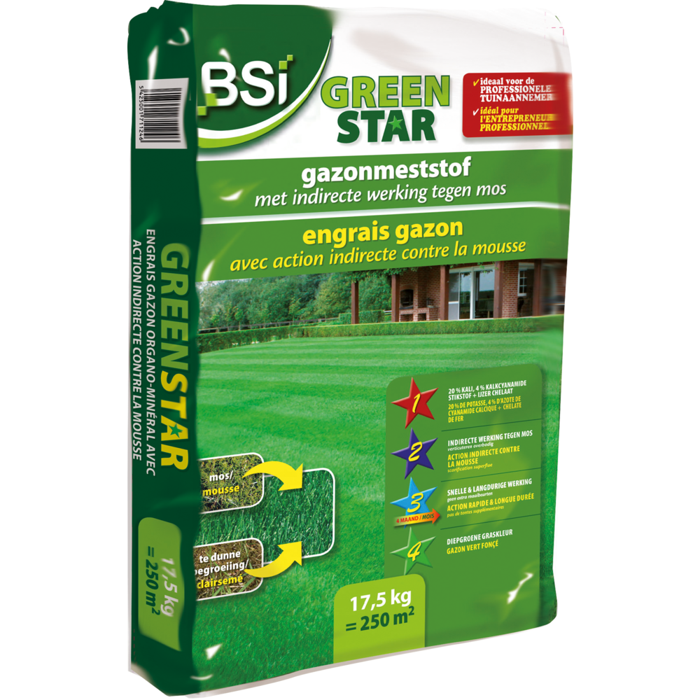 Top gazon - Green Star 17,5 kg = 250 m² | Megatip.be