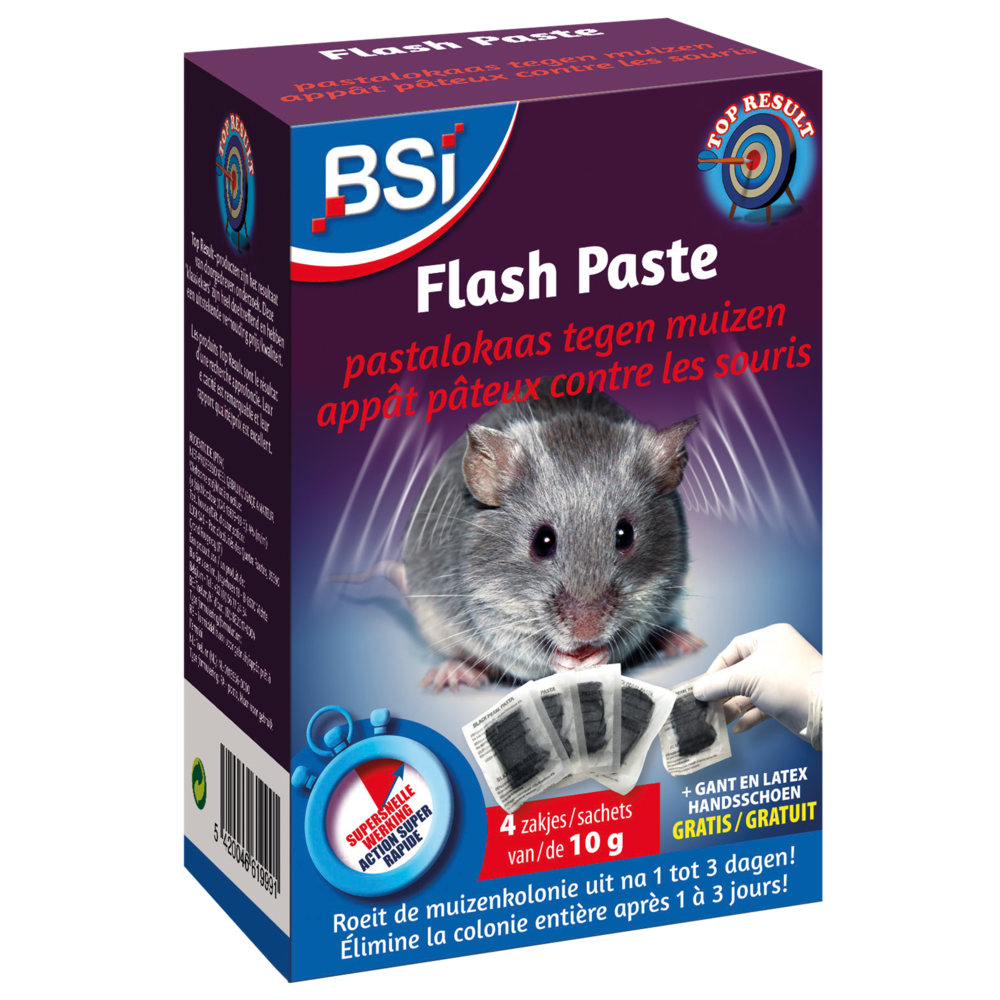 Flash Paste "Aantrekkelijk pastalokaas" 4 x 10 g | Megatip.be