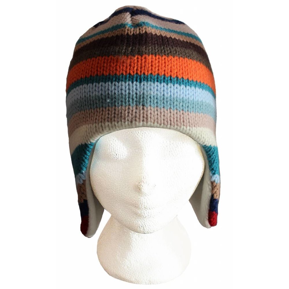 Peru muts gestreept Flosch | Megatip.be