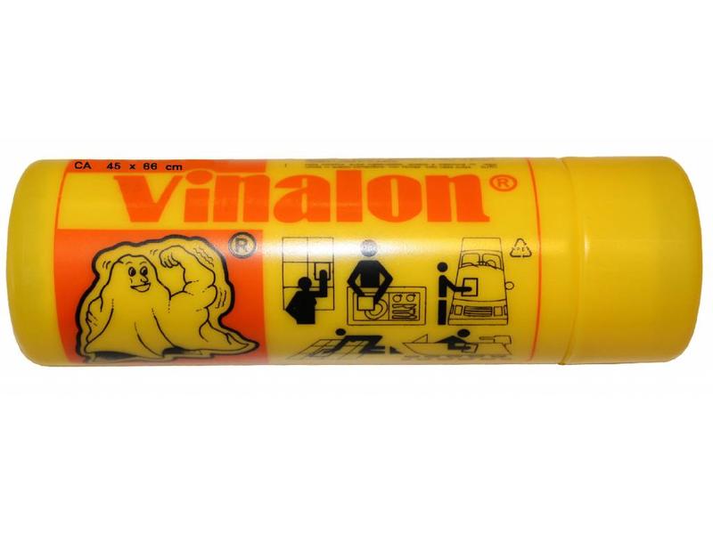 Vinalon Zeemvel effen groot 45 x 66 cm. - Megatip.be