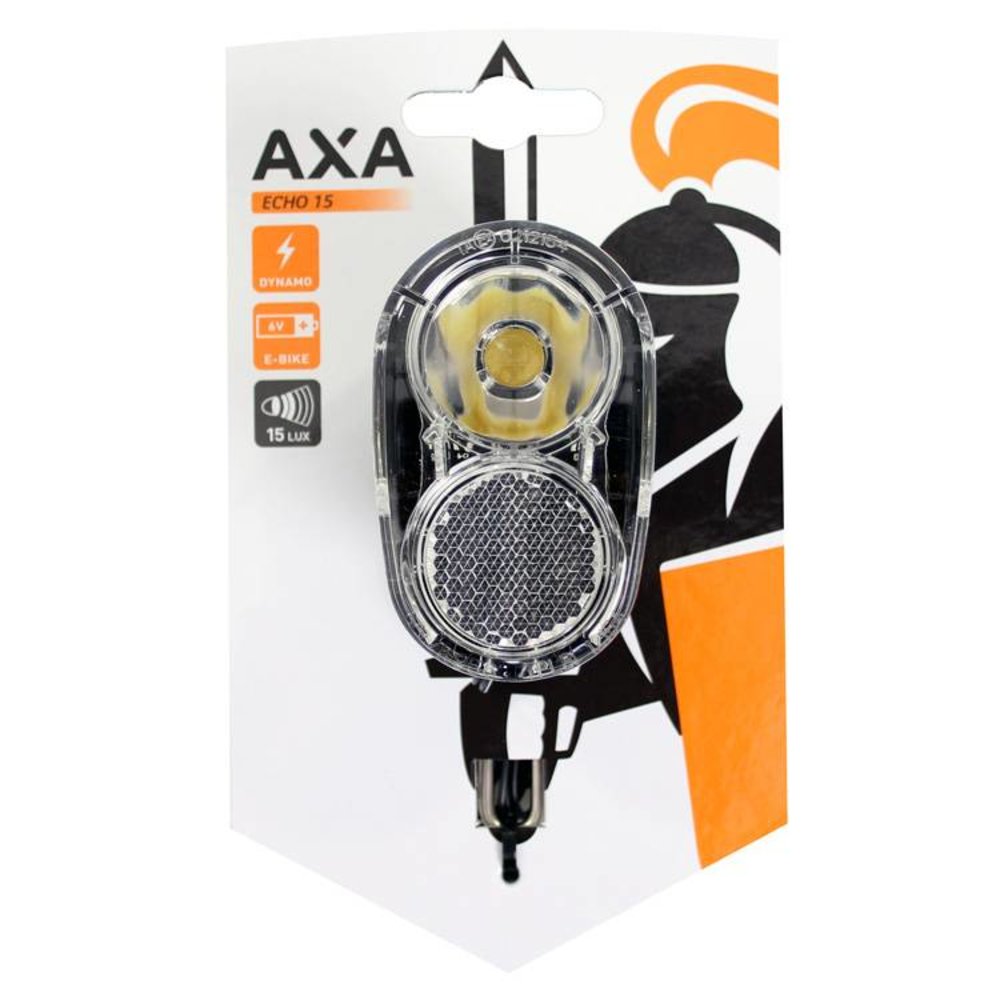 Axa koplamp Echo Led 15 Lux aan/uit - Fiets-stoeltje.nl