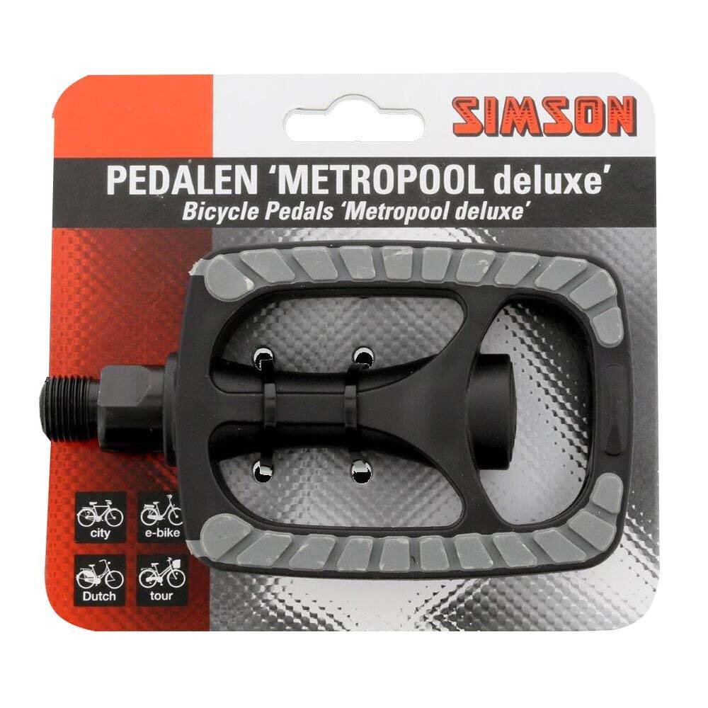 Simson pedalen Metropool deLuxe - Fiets-stoeltje.nl