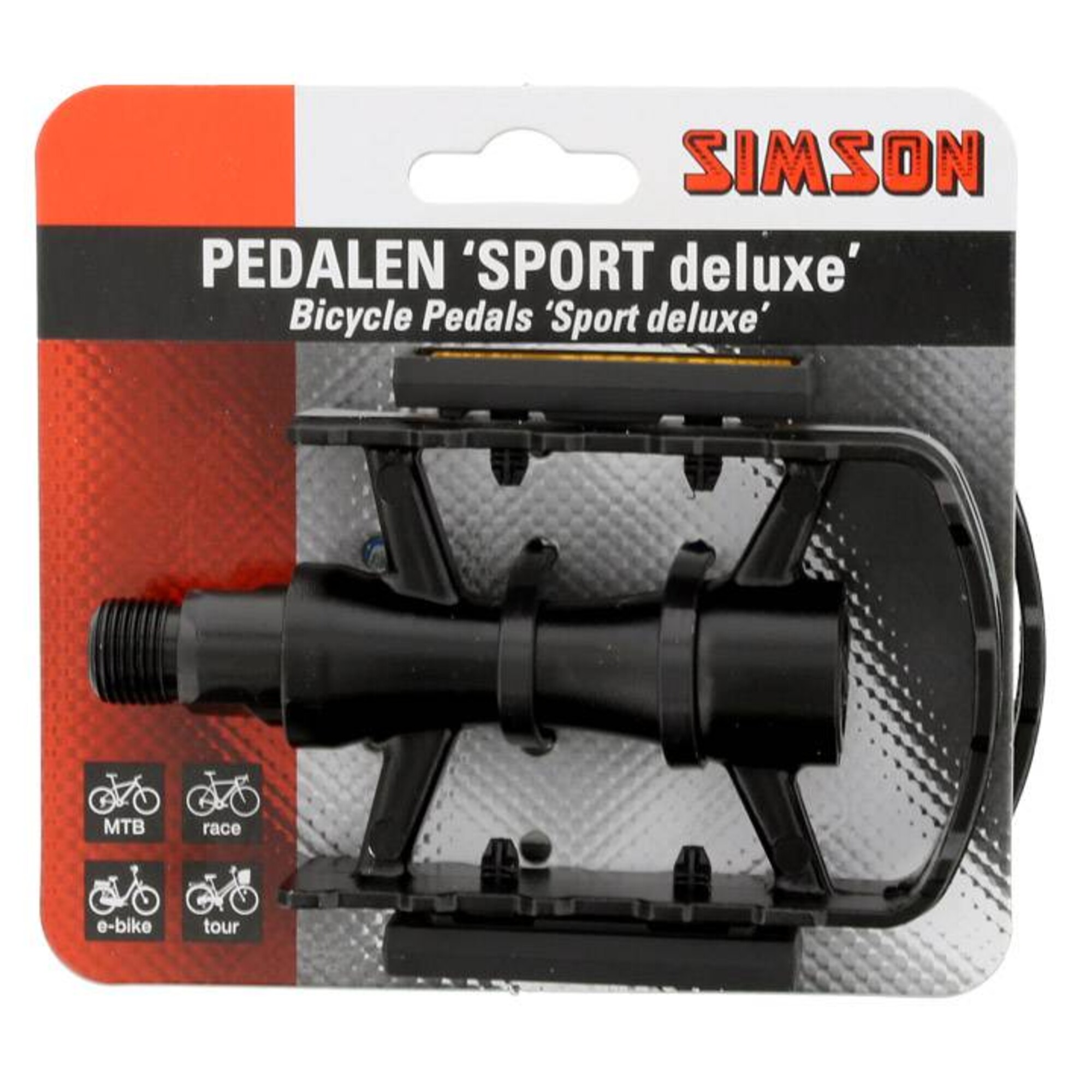 Simson pedalen Sport deluxe - Fiets-stoeltje.nl