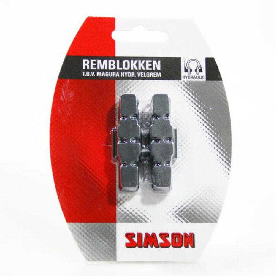 Simson remblok set Magura - Fiets-stoeltje.nl